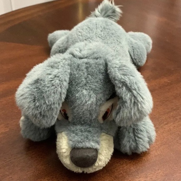 Disney | Toys | Vintage Walt Disney Plush Scamp Dog Lady And Tramp ...